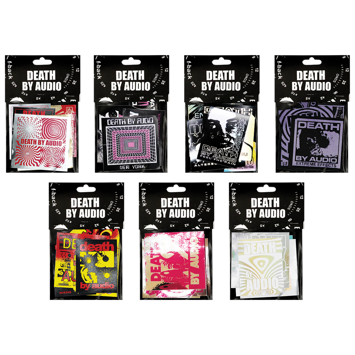 Death By Audio Sticker Packs