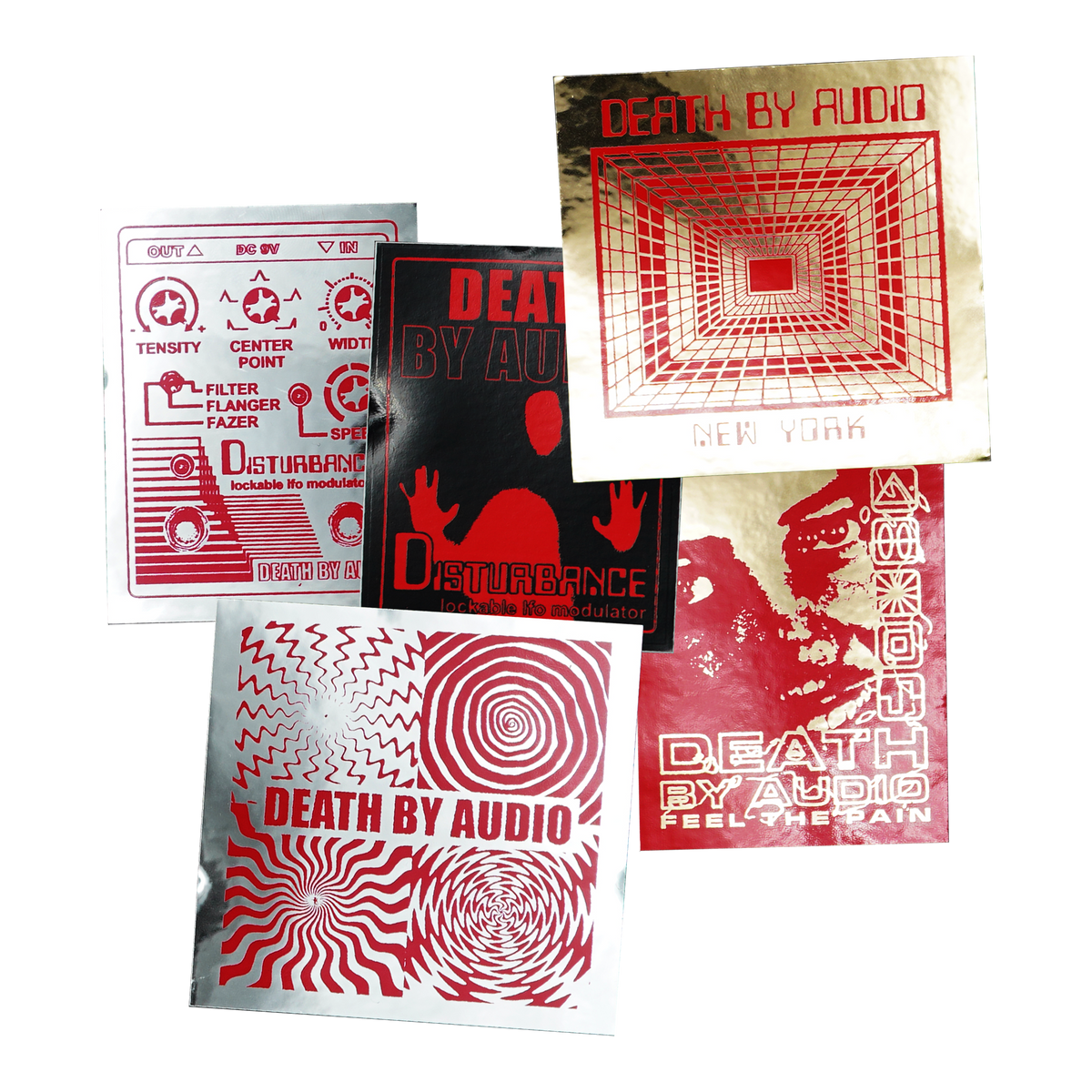 Death By Audio Sticker Packs